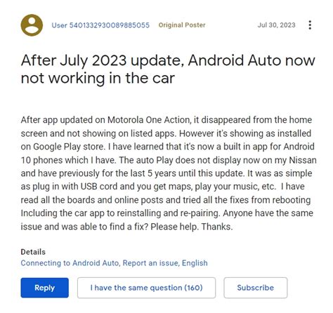 Android Auto Disappeared Or Not Working On Some Android Devices