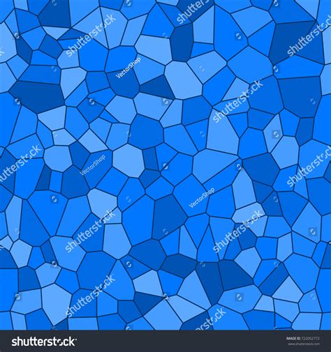 Seamless Vector Background Cells Irregular Mosaic Stock Vector Royalty Free 722052772