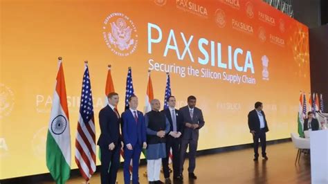 India Signs Pax Silica Joins Us Led Initiative On Ai What It Means