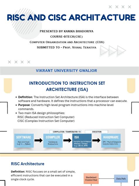 Risc Vs Cisc Key Differences Explained Pdf