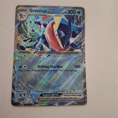 Pokemon Toys Greninja Ex Pokmon Trading Card Poshmark