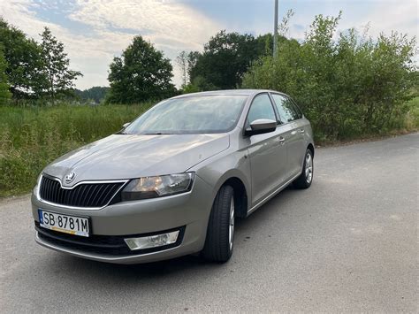Skoda Rapid 1.2 TSI Podgrz. Fotele Climatronik tempomat salon PL I wl ...