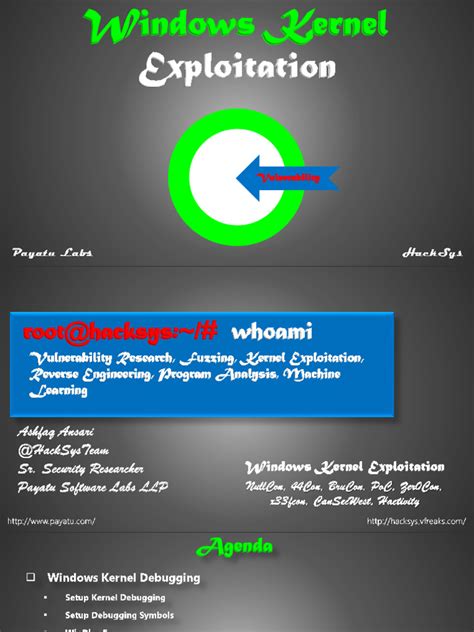 Windows Kernel Exploitation Pdf Microsoft Windows Kernel