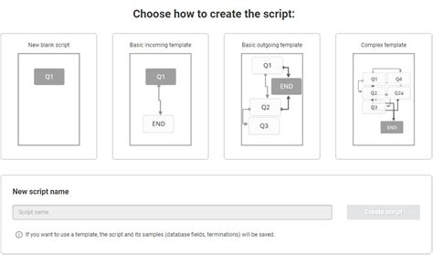 Script Editor Comnica