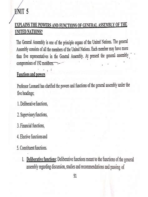 Functions Of General Assembly Pdf