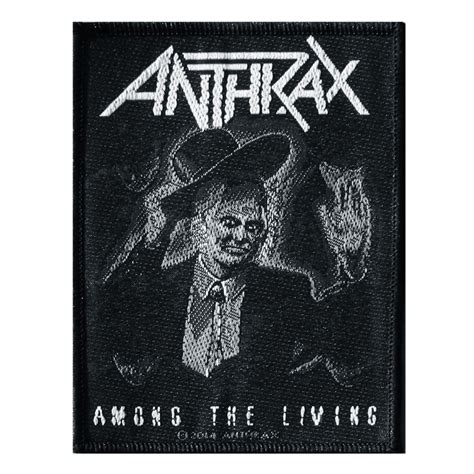 Anthrax Among The Living Patch Novelties Loudtrax