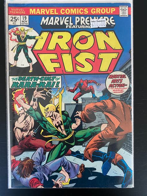 Marvel Comcis Marvel Premiere Featuring Iron Fist No19