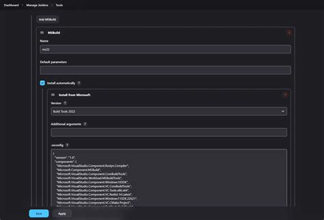 Msbuild Jenkins Plugin