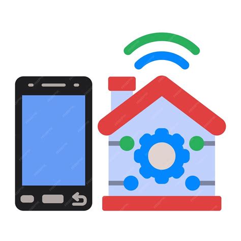 Premium Vector Home Automation Icon