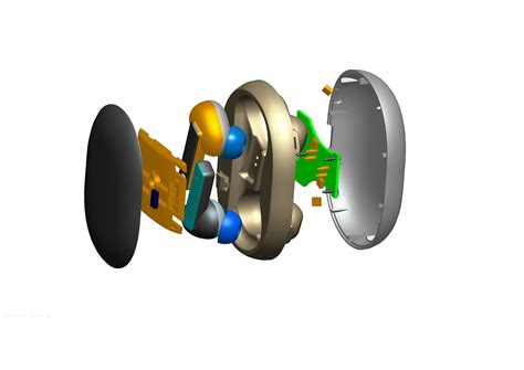 无线蓝牙耳机及滑盖式充电盒 Proe Proe5 0 模型图纸下载 懒石网