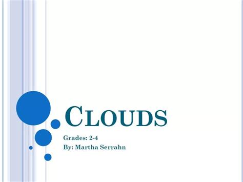 Ppt Clouds Powerpoint Presentation Free Download Id6548045