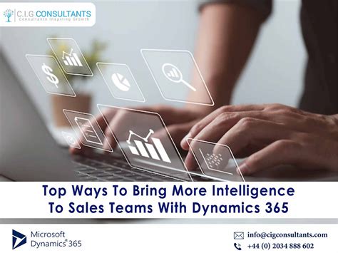 Top Ways To Bring More Intelligence To Sales Teams With Dynamics 365
