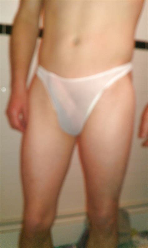Self Shot White Sheer Thong Porn Pictures Xxx Photos Sex Images