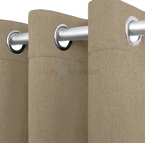 베이지색 암막커튼 팝니다 2 X 42x63 Inch Beige