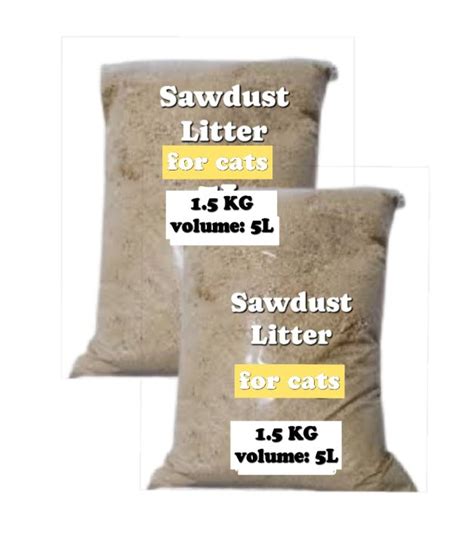 Wood Cat Litter Clumpy Sawdust Daraz Pk