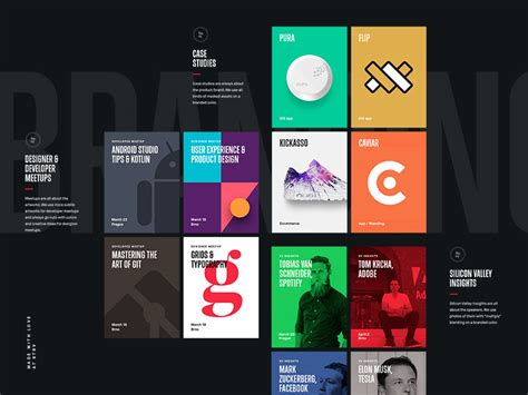 55 unique grid web ui design inspiration 2021 thehotskills