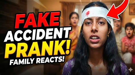 Accident Prank On My Sister Shocked And Emotional 😳😱🥺 Youtube