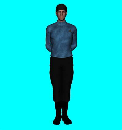 spock test render 2 by praedane on deviantart
