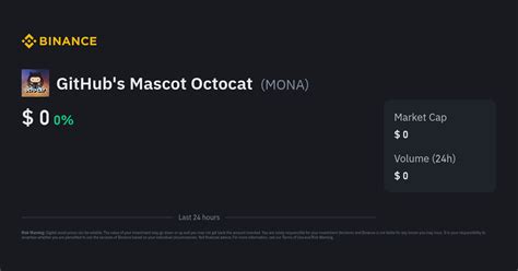 Githubs Mascot Octocat Price Mona To Usd Converter Chart And News