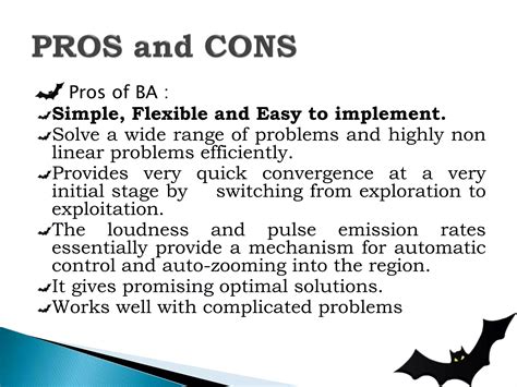bat algorithm and applications pptx