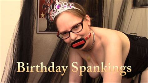 Birthday Spankings The Sub Mission Clips4sale