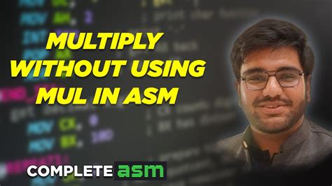 Multiplication In Assembly Language Without Using Mul Function Coal