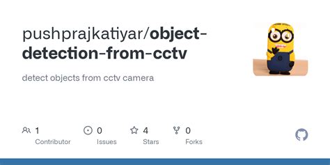 Github Pushprajkatiyarobject Detection From Cctv Detect Objects