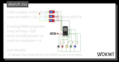 Fan Exam 640610628 Wokwi Esp32 Stm32 Arduino Simulator