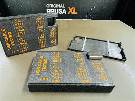 Usb Cable Tester Multicolor Case By Foorschtbar Download Free Stl Model