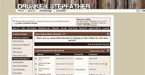 So What The Fuck Happened To Madam Page The Drunken StepFORUM A Place To Discuss Your