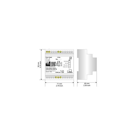 M Bus Master Up To 20 Devices For Modbus Rs485 Slave Plcpc With