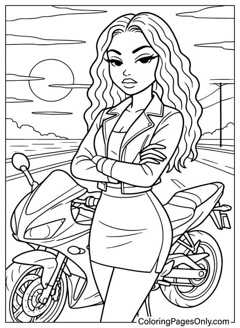 30 Baddie Coloring Pages Free Printable Pdf And Online Coloring I 2025