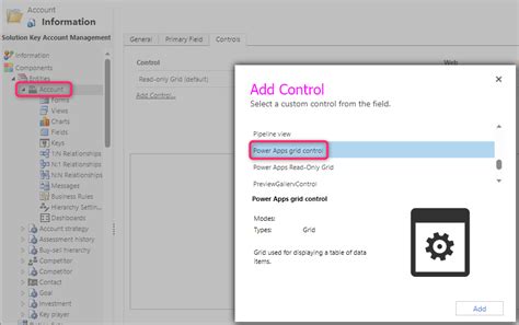 Select Power Apps Grid Control On Individual Views · Issue 4703