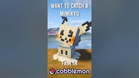 How To Find Mimikyu Fast In Cobblemon Cobblemon Minecraft Pokemon
