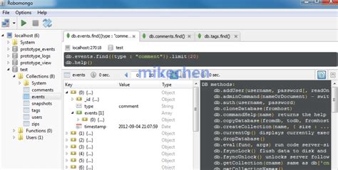 Mongodb可视化管理工具4款主流工具详解 Mikechen