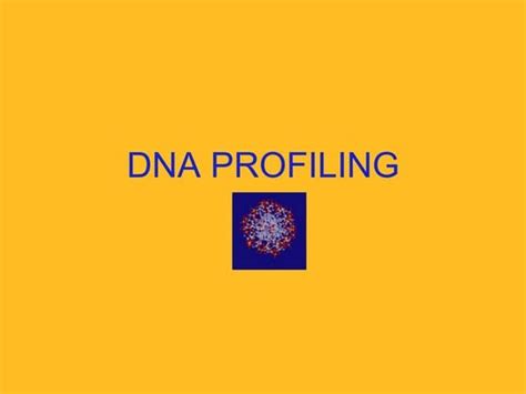 Dna Profiling Using Pcr Notes Pdf