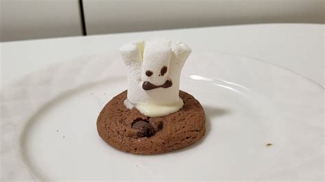 할로윈 특집 유령쿠키 딱 1개 만들기 Making Just One Halloween Special Ghost Cookie Asmr Youtube