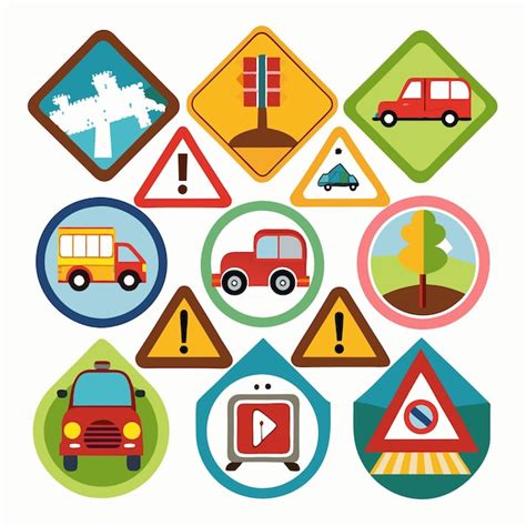 Premium Vector Comprehensive Guide To Traffic Signs Enhancing Road Safety