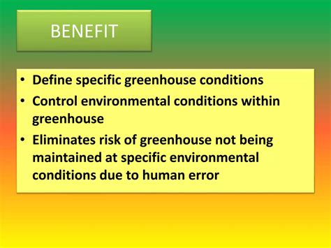 green house monitoring system based arduino uno pptx
