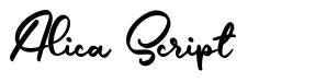 Alica Script Font By Colative Studio FontRiver