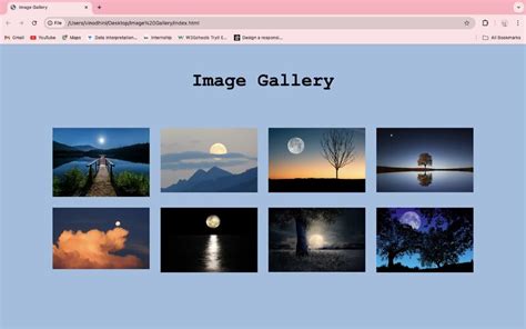 C Vinodhini On Linkedin Webdevelopment Html Css Imagegallery