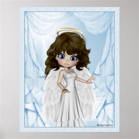 Angelica Angel Dreams Print Zazzle
