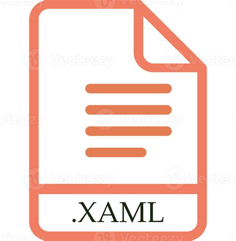 Xaml File Minimal Icon With Symbol Art 57912366 Png
