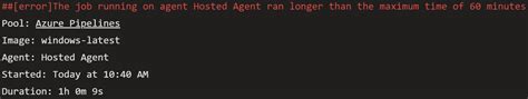 DotNetCoreCLI Publish Timeout Issue Microsoft Azure Pipelines Tasks GitHub
