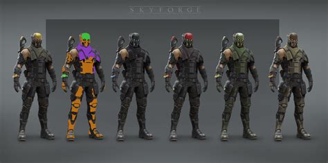 Artstation Bounty Hunter Class Concept Art Dmitry Cherevatenko