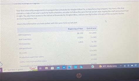 Solved Prepare A Complete Schedule Of COGM Snd COGS For Chegg Com