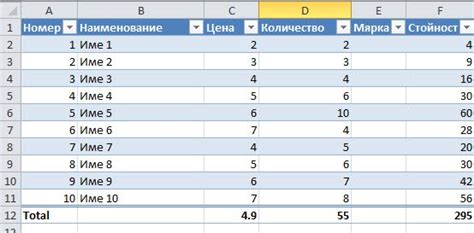 Excel трикове 031 Таблици имена и формули