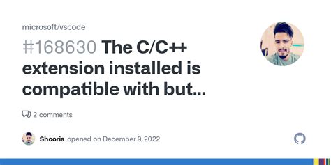 The C C Extension Installed Is Compatible With But Does Not Match Your System Issue