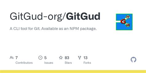 github gitgud org gitgud a cli tool for git available as an npm