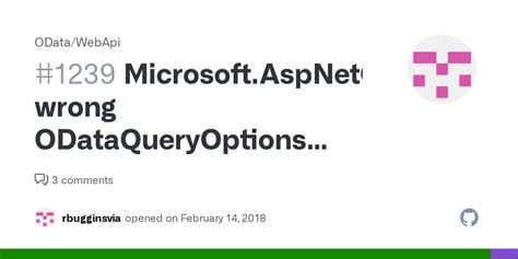 Microsoftaspnetcoreodata Wrong Odataqueryoptions Applied To Cosmos Db
